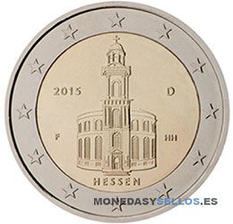 MONEDA 2€ CONMEMORATIVO ALEMANIA 2015 II | Monedas y sellos online